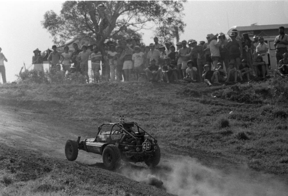 Sprint Car, No. 39, thought to be driven by Terry Conneely, racing in ...