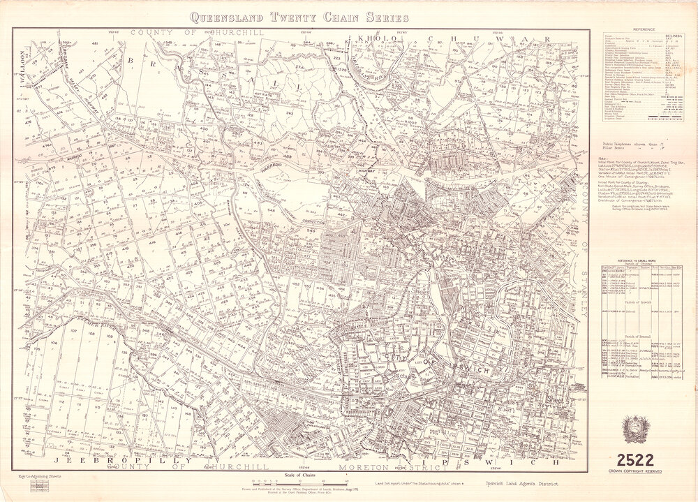 Queensland twenty chain series map 2522 | Picture Ipswich