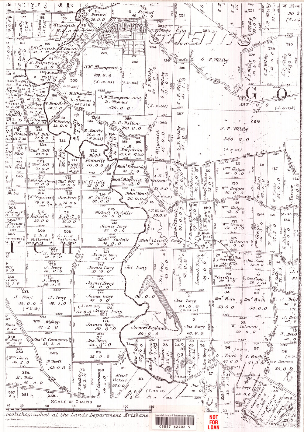 Ipswich and racecourse estate map | Picture Ipswich