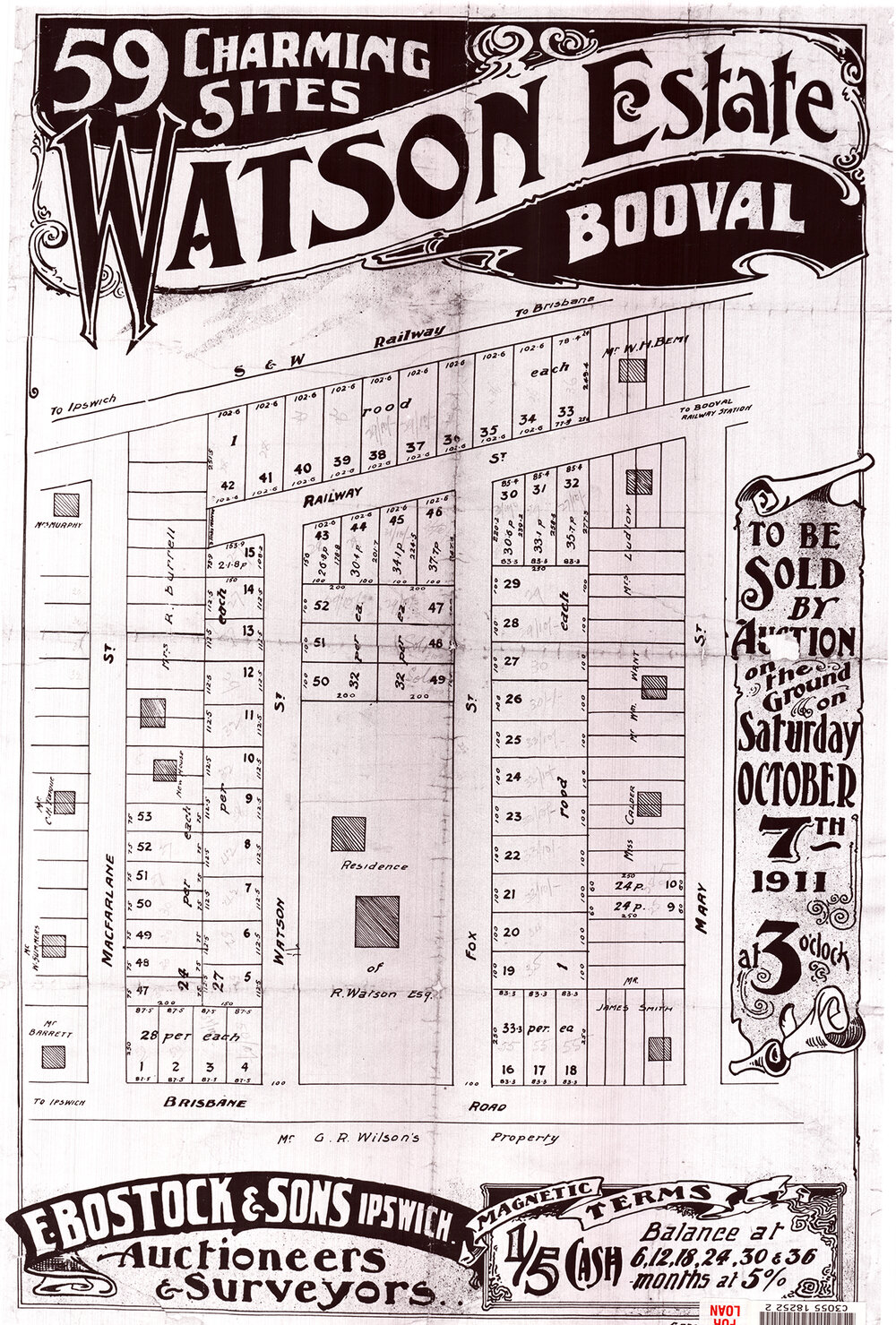 Watson Estate, Booval map | Picture Ipswich