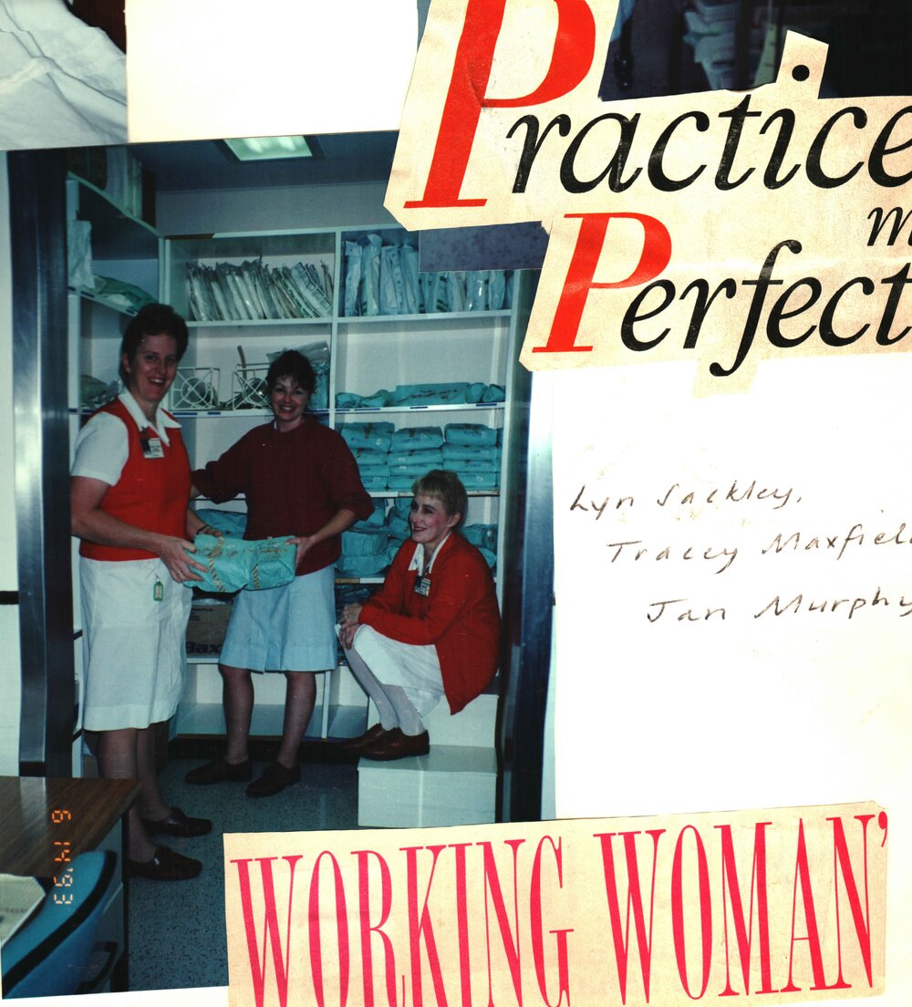 MIDWIFERY Scrapbook 1991 TO 1998, Lyn Sackley, Tracey Maxfield, Jan ...