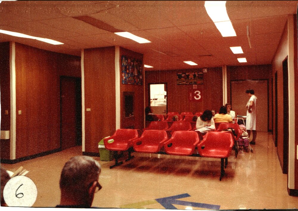 RECONSTRUCTION of the 80s: Waiting room, 1985 | Picture Ipswich