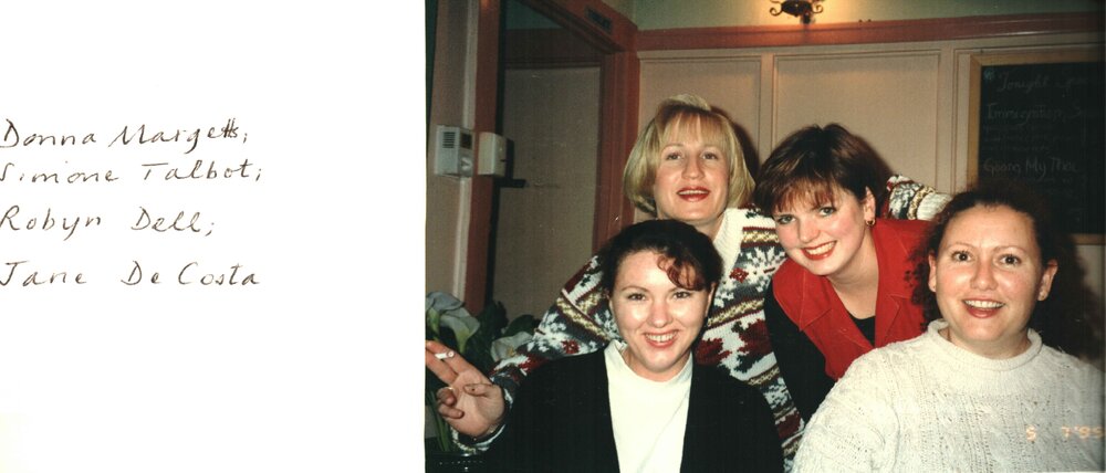 MIDWIFERY Scrapbook 1991 TO 1998 Donna Margetts, Simone Talbot, Robyn ...