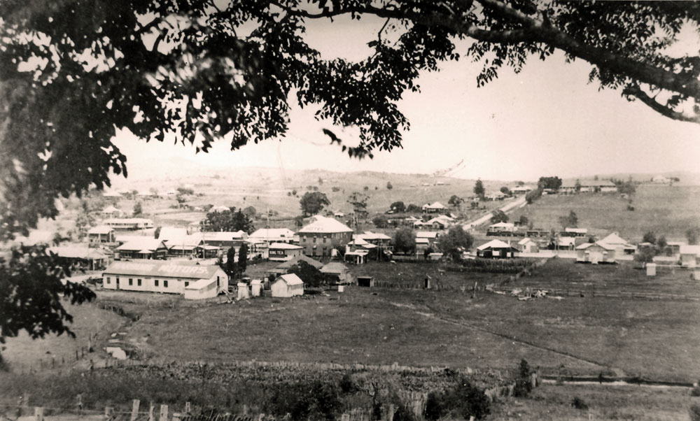 Panoramic view of Marburg township, Marburg, Ipswich, Queensland 1931 ...