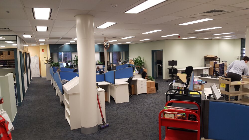 Staff Workroom, Ipswich Central Library, South Street, April 2020 ...